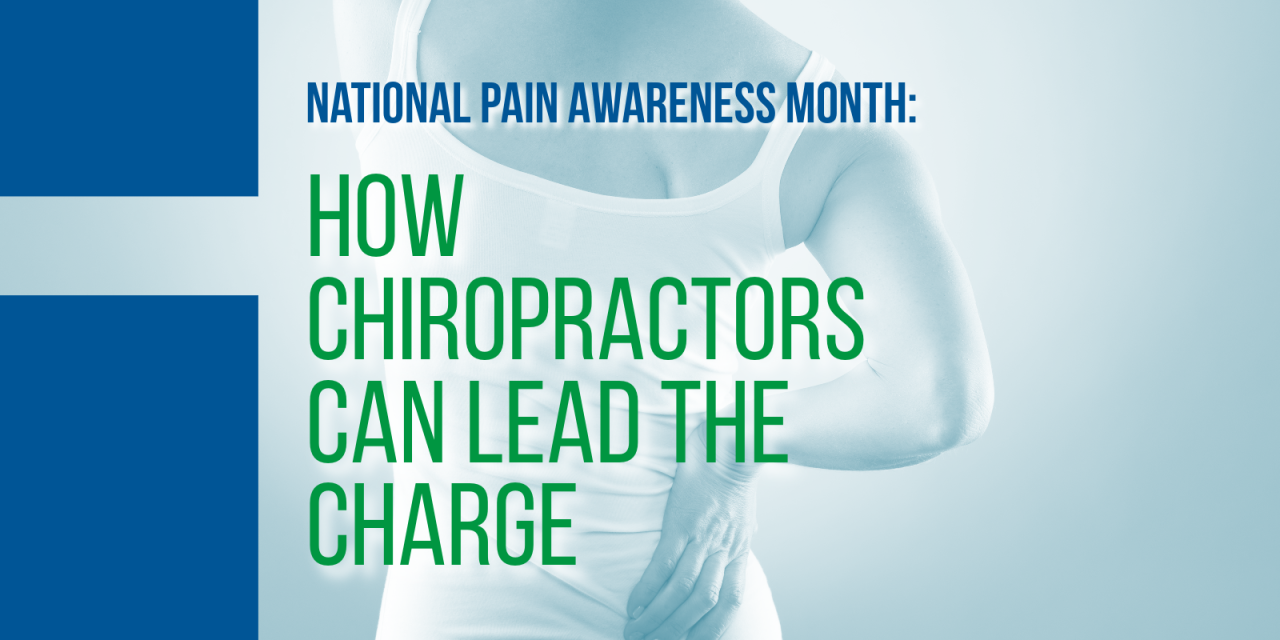 National Pain Awareness Month: How Chiropractors Can Lead the Charge ...
